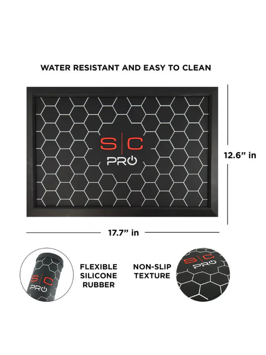 Stylecraft barber mat black – La Trovadora Barber & Beauty Supply